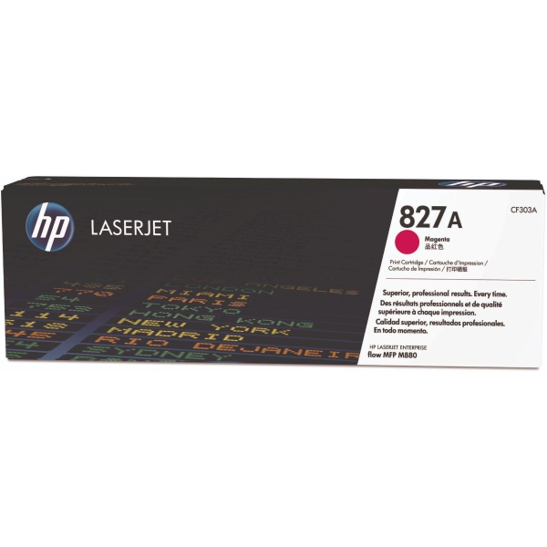 HP 827A Magenta Original Laserjet Toner Cartridge (CF303A)