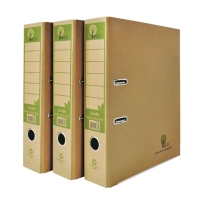 Cardboard lever arch files