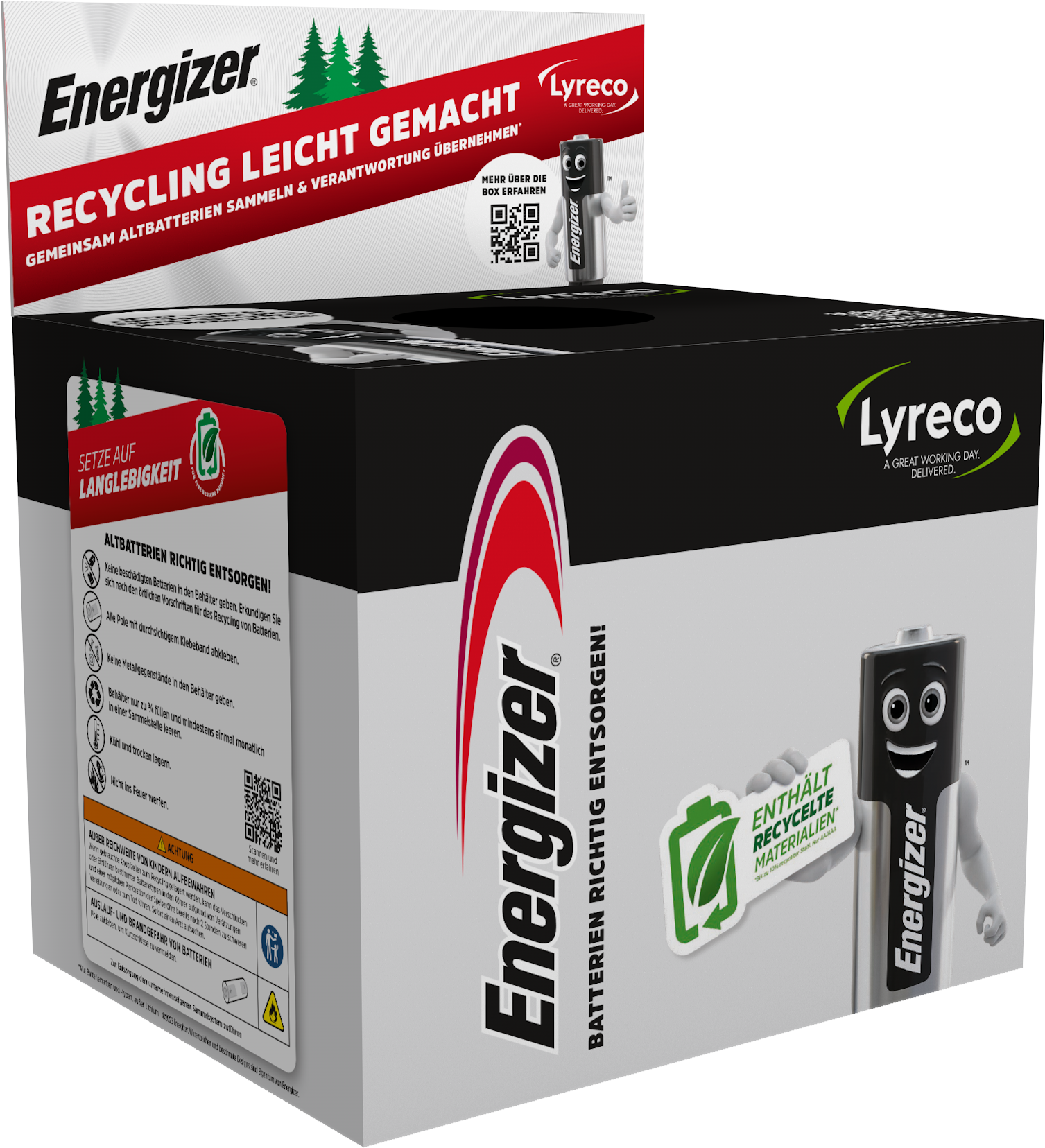 Energizer Batterie Sammelbox - Lyreco Deutschland