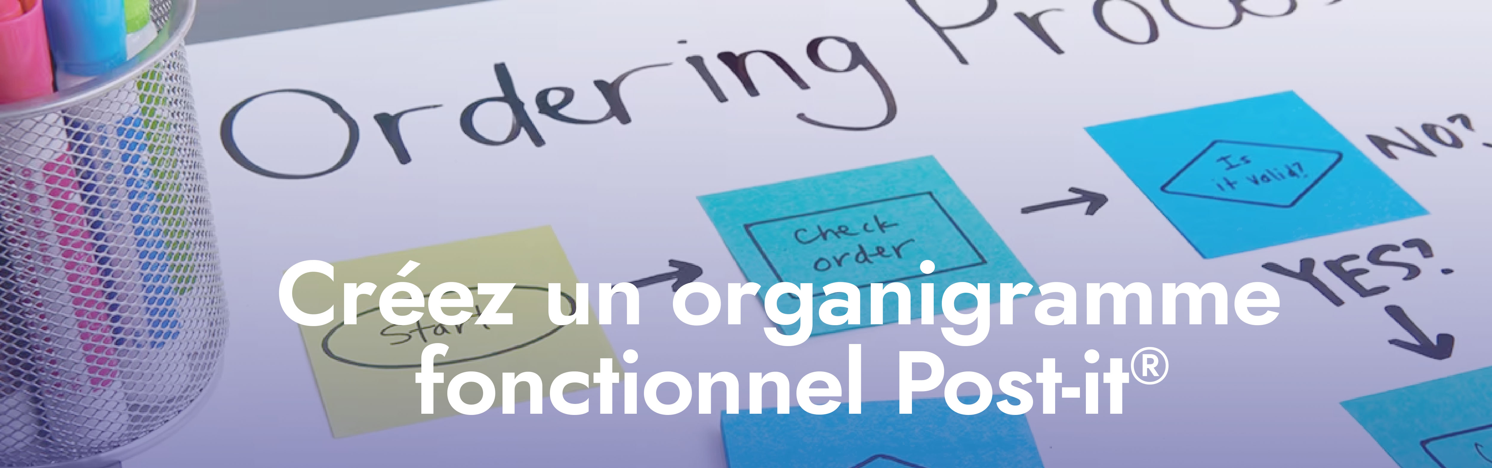 3M Process flow avec Post-It - Lyreco Belgium
